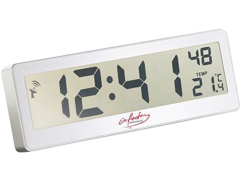 Kompakte Funkuhr Mit Riesigem LCD Display Temperatur Anz Kaufen