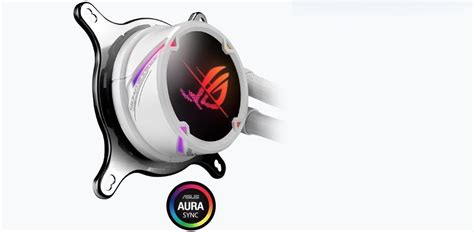 Buy Asus Rog Strix Lc Ii Argb Aio Liquid Cpu Cooler White Rog Strix Lc Ii Argb White