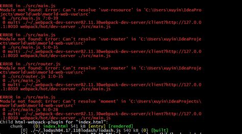 项目运行后访问出现如下 · Issue 1 · Larger5vueelementuiwebpackvuerouter · Github