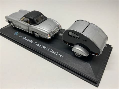 Cararama - 1:43 - Mercedes Benz 190 SL Roadster with - Catawiki