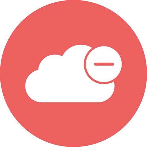 cloud remove vector icon that can easily modify or edit 9678548 vector