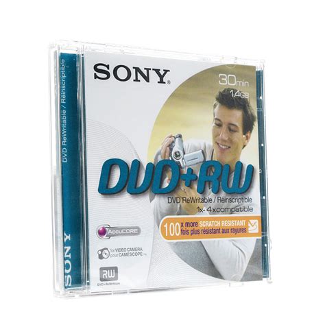 Диск Sony mini DVD+RW 1,4Gb (30 min) 1 шт (DPW30) купить с доставкой по РФ