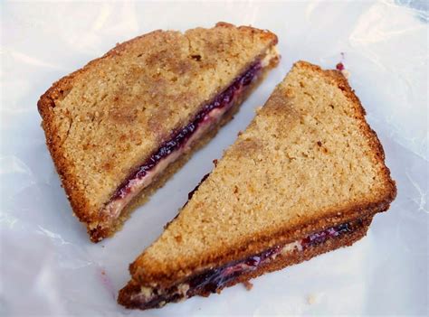 Unique Peanut Butter And Jelly Cake Sandwiches Recipe
