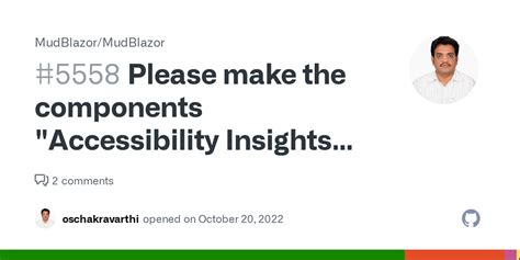 Please Make The Components Accessibility Insights For Web Compliant