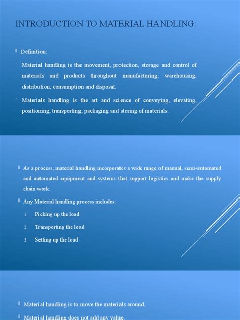 material handling system descargar gratis pdf supply chain