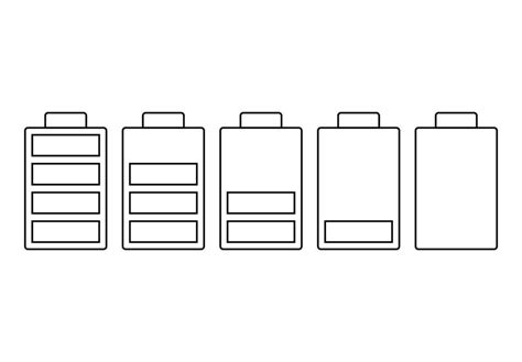 Battery Outline Vector Art Icons And Graphics For Free Download