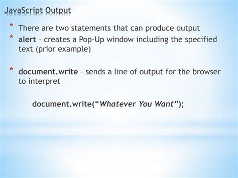 Ppt Introduction To Javascript Powerpoint Presentation Free Download