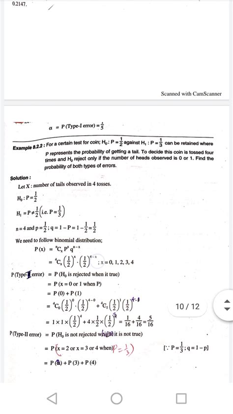 Hypothesis Testing Sample Proportion Hat P Versus P As The