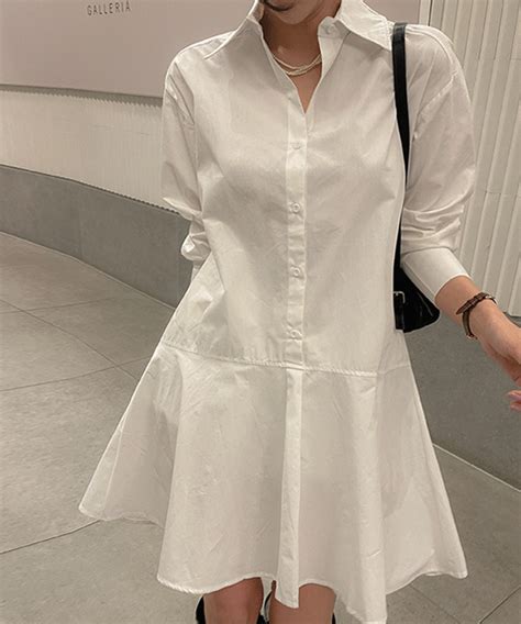 Free3col레이어드원피스카라원피스 미텐셔츠원피스 에이블리