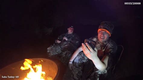 Clixs Dad Calls Him And Gives Him Advice On How To Camp ⛺️ Youtube