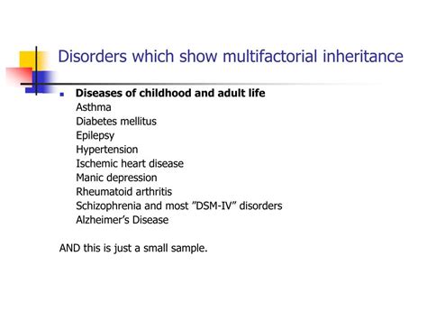 Ppt Multifactorial And Polygenic Inheritance Powerpoint Presentation