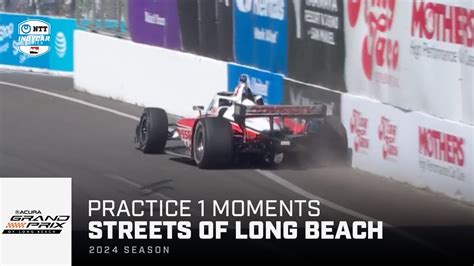 Top Moments From Practice 1 2024 Acura Grand Prix Of Long Beach
