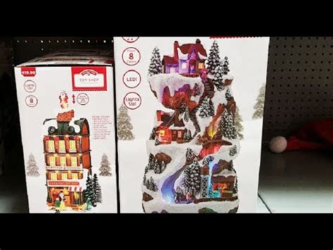 2021 Walmart Holiday Time Christmas Village Houses And Figurines Youtube