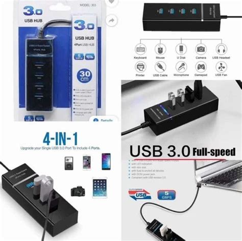 Usb 4 Port Hub 3 0 Speed Cash On Delivery Only Bulk Quantity At ₹ 65 Piece Usb Hub And Port