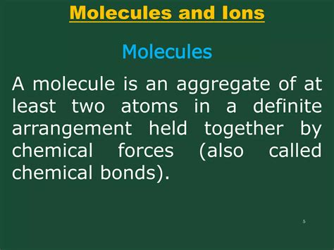 General Chemistry 1 24 Molecules And Ions Chemical Formulas And Naming