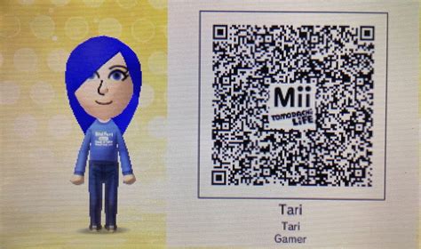 Tomodachi Life Qr Codes Tari Gamer By Tommieyoshicity On Deviantart