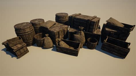 Medieval Props Pack In Props Ue Marketplace