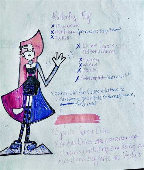 Somewhat Self Insert Oc R Invaderzim