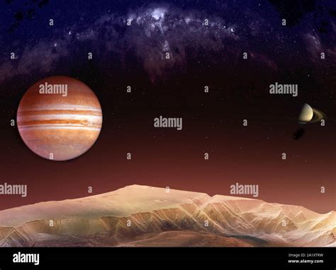 Saturn Planet Texture