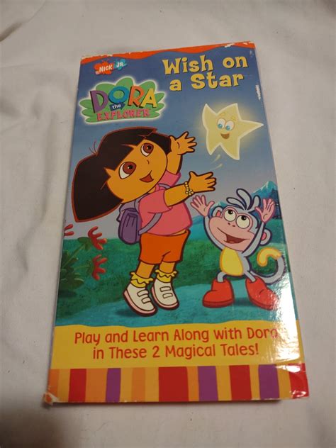 Dora The Explorer Wish On A Star Vhs 2001 97368746732 Ebay