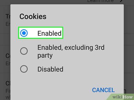 Ways To Enable Cookies And JavaScript WikiHow