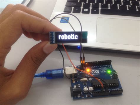 Tutorial To Interface Oled 091inch 128x32 With Arduino Uno 7 Steps