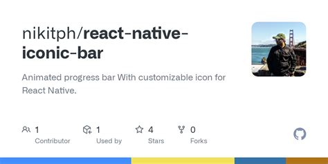 Github Nikitph React Native Iconic Bar Animated Progress Bar With Customizable Icon For React