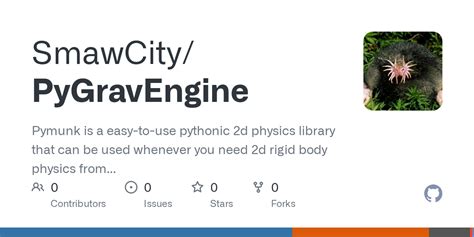 Github Smawcitypygravengine Pymunk Is A Easy To Use Pythonic 2d