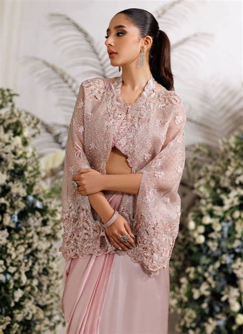 Opal Organza Cape With Luxurious Fabric Farah Talib Aziz