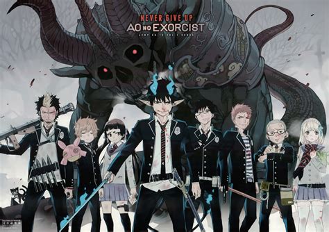 Okumura Rin Okumura Yukio Moriyama Shiemi Kamiki Izumo Shima Renzou