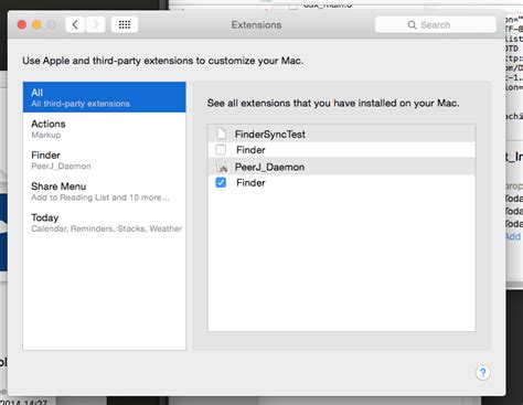 applications uninstalling macos app extensions from system