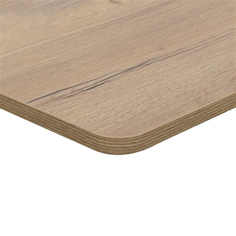 Countertop Round Corner Natural Oak Hib