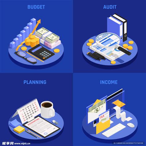 金融商务插画设计图 广告设计 广告设计 设计图库 昵图网