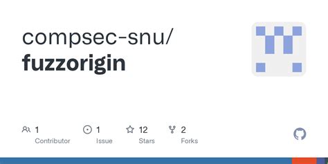 Github Compsec Snufuzzorigin