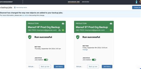 Gearset Accelerator Backup And Restore Gearset