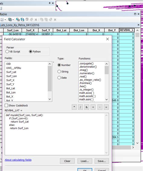 Arcgis Desktop Trying To Use Python To Clean Up Null Bad Data In Lat Lon Load Geographic