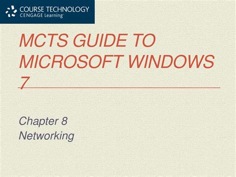 Ppt Mcts Guide To Microsoft Windows 7 Powerpoint Presentation Free