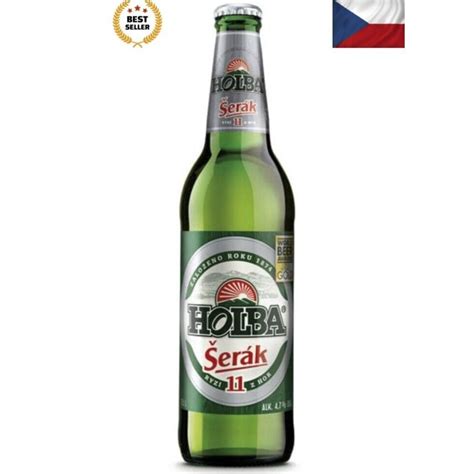 HOLBA SERAK 4.7% 500ML bottle - Slavic Food Limited