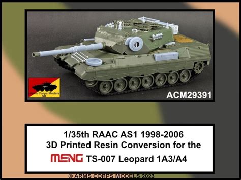 Arms Corps Models Returns Mengs Leo 1a3 A4 Hobbyzero