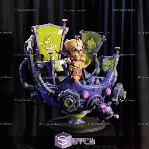 Neo Cortex Crash Bandicoot 3d Printer Files Specialstl