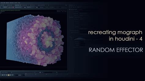 Part 4 Random Effector Sidefx
