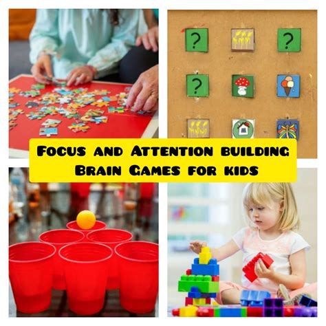 FOCUS AND ATTENTION BUILDING GAMES FOR THE BRAIN Iyurved
