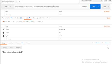 Create A Rest Api In Codeigniter With Basic Authentication Dev Community