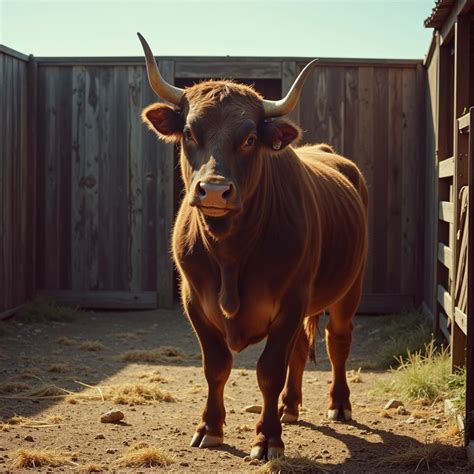 Free Rustic Corral Guardian Photo Bull Ranch Cattle Download At