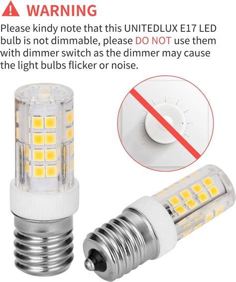 Hottest Sales Alworkkit E17 Led Bulb 4w 35w Equivalent Microwave Oven