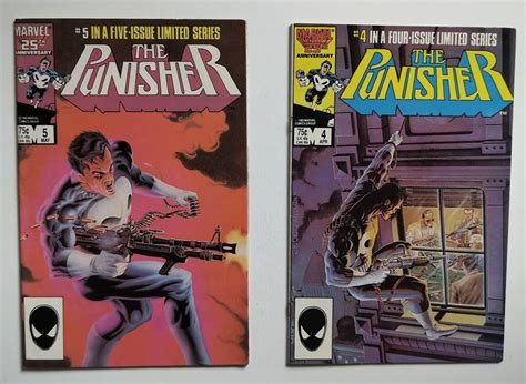 The Punisher Vol 1 25 1st Punisher Limited Series 4 Comic
