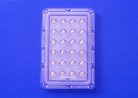 3535 Smd Plastic Injection Mold Led Optical Lens 24w Xpg3 For