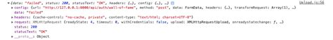 Javascript Why Wont My Post Request Work On The Browser But Works In