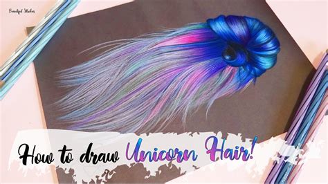 How To Draw Unicorn Hair