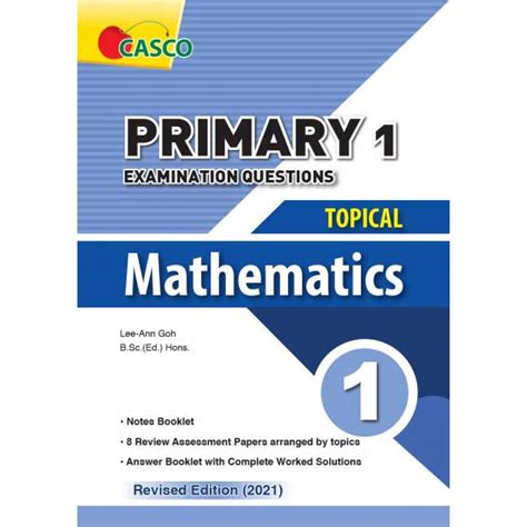 Primary 1 Examination Questions Topical Mathematics Pack